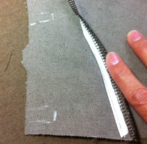 Denim skirt: Part 3 – finishing off everything else | Third bit from ...